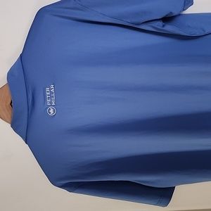 Peter Millar | Shirts | Peter Millar Large Blue Polo W Lady Liberty ...